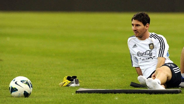 Messi continúa su puesta a punto para volver a las canchas