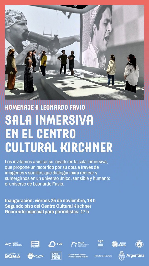 El Centro Cultural Kirchner presenta una sala inmersiva en homenaje a ...