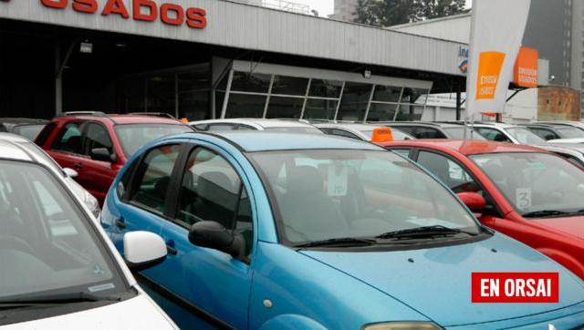Marcado incremento en las compraventas de autos usados en el mes de julio